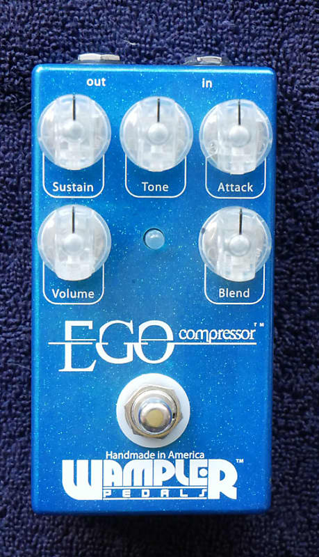 Wampler Ego Compressor V2 (Small Logo) 2010s - Blue | Reverb