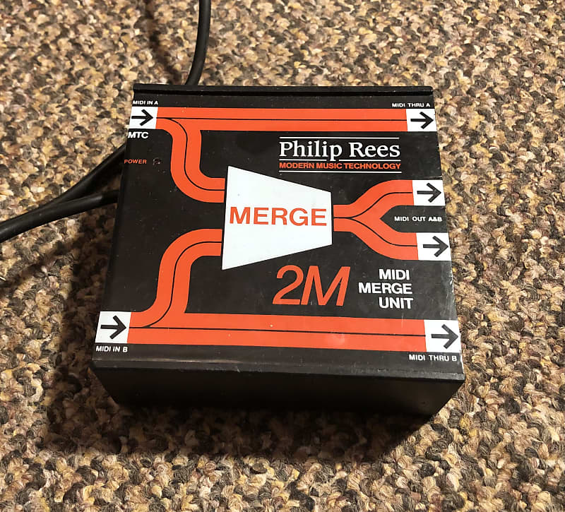 rare Philip Rees 2M Midi Merge Unit , vintage, made in | Reverb UK