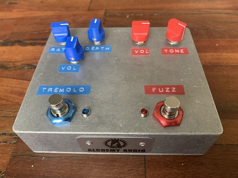 Alchemy Audio 2 In 1 Dual Tremolo (EA) & Fuzz (Roland AF-60 | Reverb