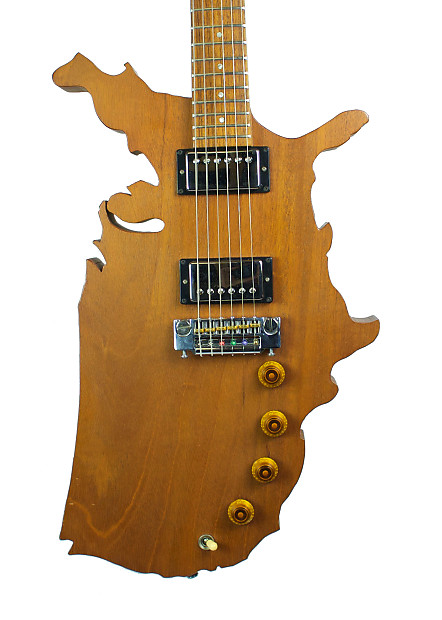 Gibson Map Guitar Natural | Reverb