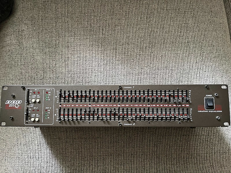 DOD SR231Qx - 2 Channel 31 Band Graphic Equalizer | Reverb Australia