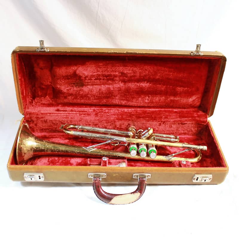 Vintage 1951 Holton Revelation Model 48 Trumpet w/ OHSC | Reverb