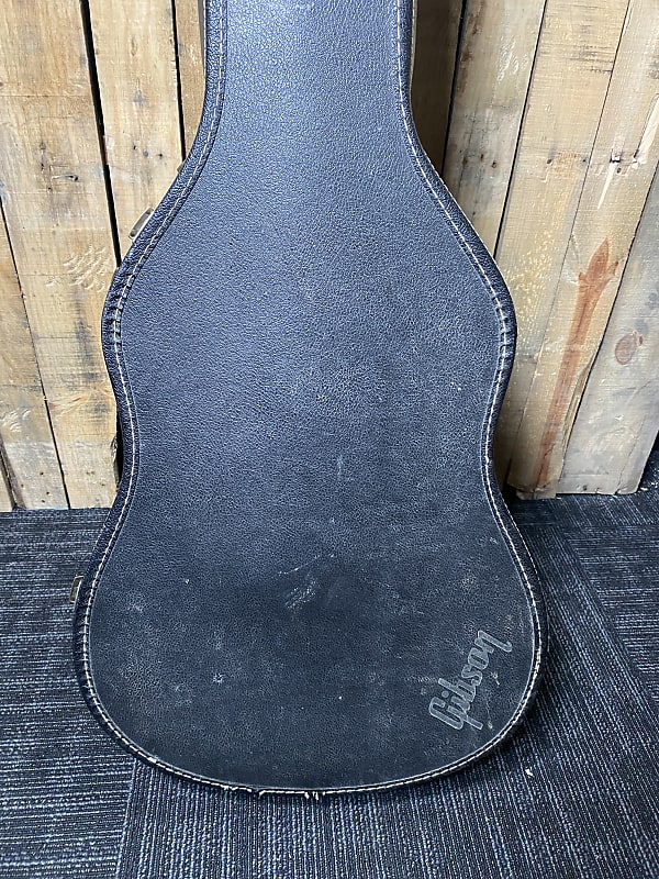 Gibson Chipboard Case Vintage - Black | Reverb