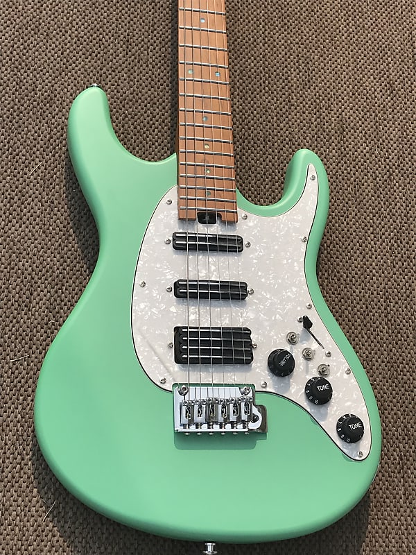 Volgoa VVS-6 Super Strat HHH - Roasted Maple Neck/FB, | Reverb