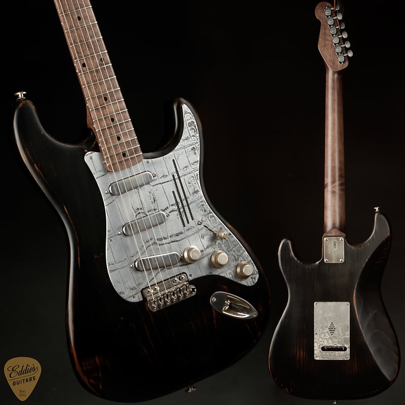 James Trussart Steel Guard O Matic S-Style - Gator Engraved | Reverb