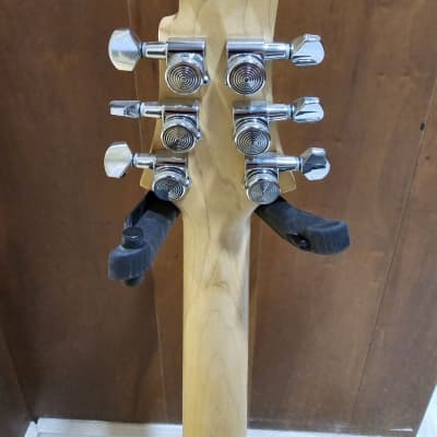 Samick Greg Bennett Formula 2000s Red Tiger Strip | Reverb