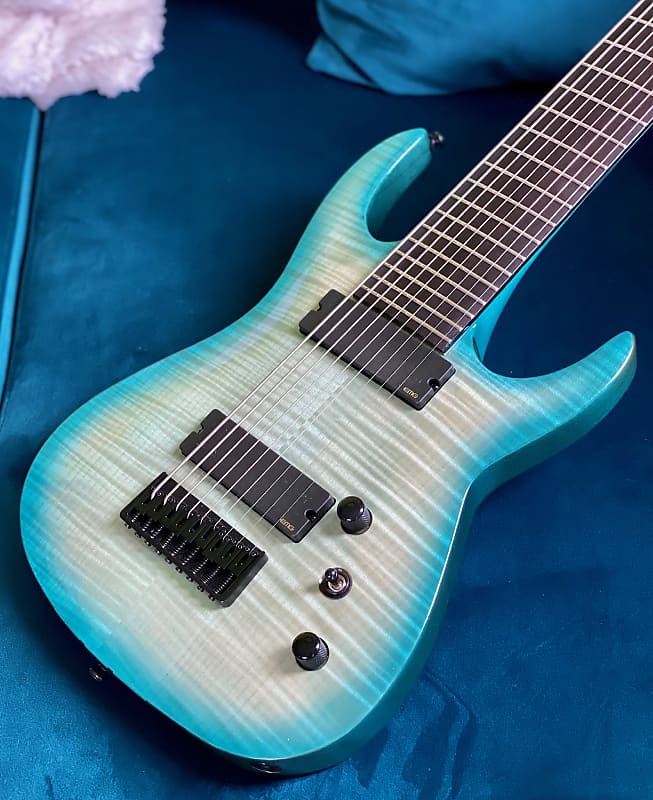 Agile Agile Septor Elite 930 EB EMG Oceanburst Flame | Reverb Canada