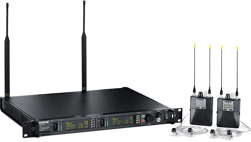 3 X Shure PSM-1000 Transmitters, 6 X Shure P10R Receivers | Reverb