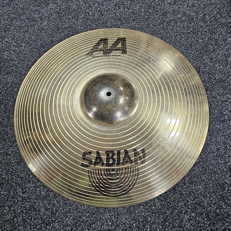 Ride Cymbal 20" Sabian AA Metal X USED! RKMTX190824 | Reverb UK