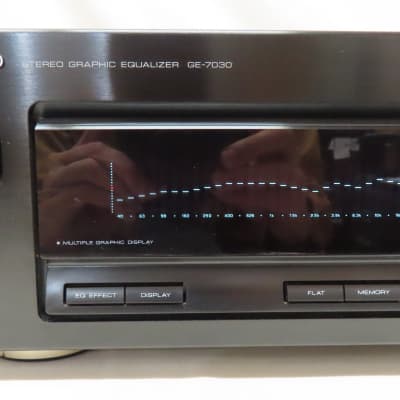 Kenwood GE-7030 Stereo Graphic Equalizer - 14 Band EQ | Reverb