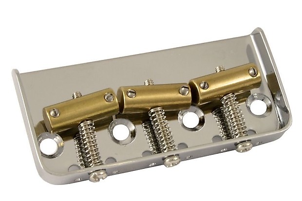 NEW Telecaster Tele Short BRIDGE "Cut-Off" Brass Saddles | Reverb