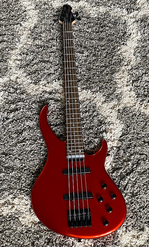 Peavey Grind BXP---Electric Bass --- 5-String ---Tangerine | Reverb
