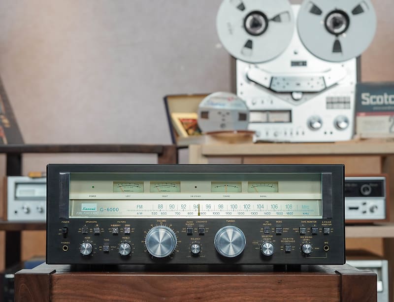 Sansui G-6000 Receiver – Fully Recapped, Restored & Serviced | Reverb
