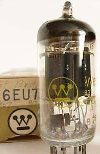 New Old Stock Westinghouse 6EU7 Preamp Tube | Reverb