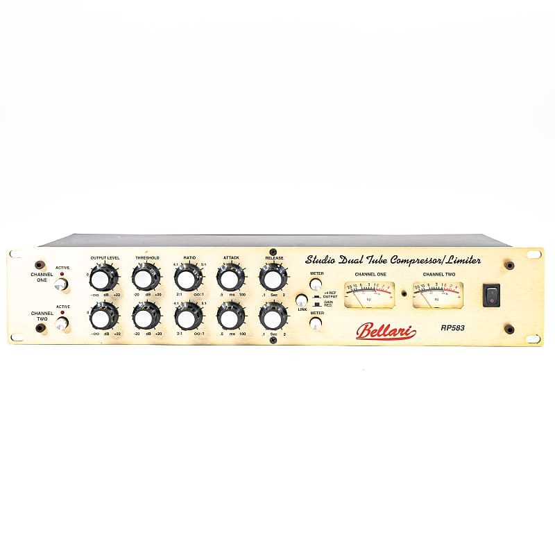 Rolls / Bellari RP583 Stereo Tube Compressor / Limiter Signal | Reverb