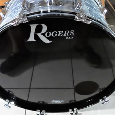 Rogers 1960's Script Badge 14' x 24' Bass-Drum with Rogers | Reverb
