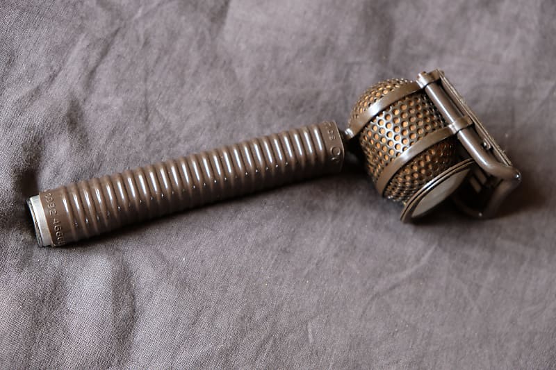 STC 4104 Vintage Ribbon Lip Mic (Coles) 1975 Brown | Reverb