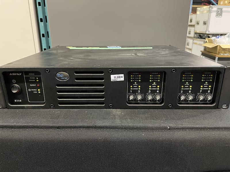 Ashly ne8250 8-Channel Network Enabled Amplifier | Reverb