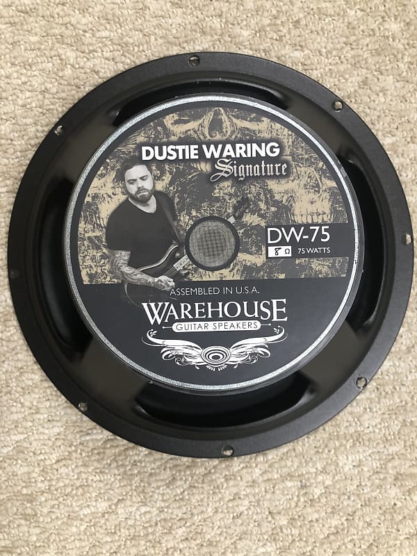 WGS Dustie Waring Signature Guitar Speaker 12 inch 75 watts 8 | Reverb