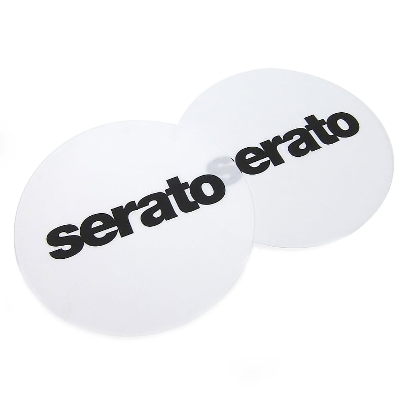 Serato: Official Butter Rugs Slipmats - White (Pair) | Reverb