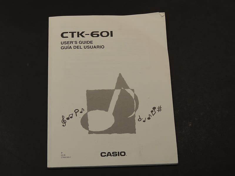 Casio CTK-601 User's Guide [Three Wave Music] | Reverb