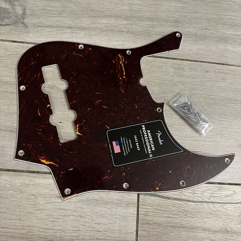 Fender American Professional II Jazz Bass 4 Ply Tortoise | Reverb