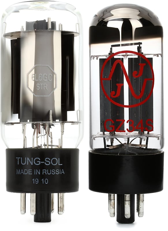 Tung-Sol 6L6GC STR Russian Power Tube Bundle with JJ GZ34 / | Reverb