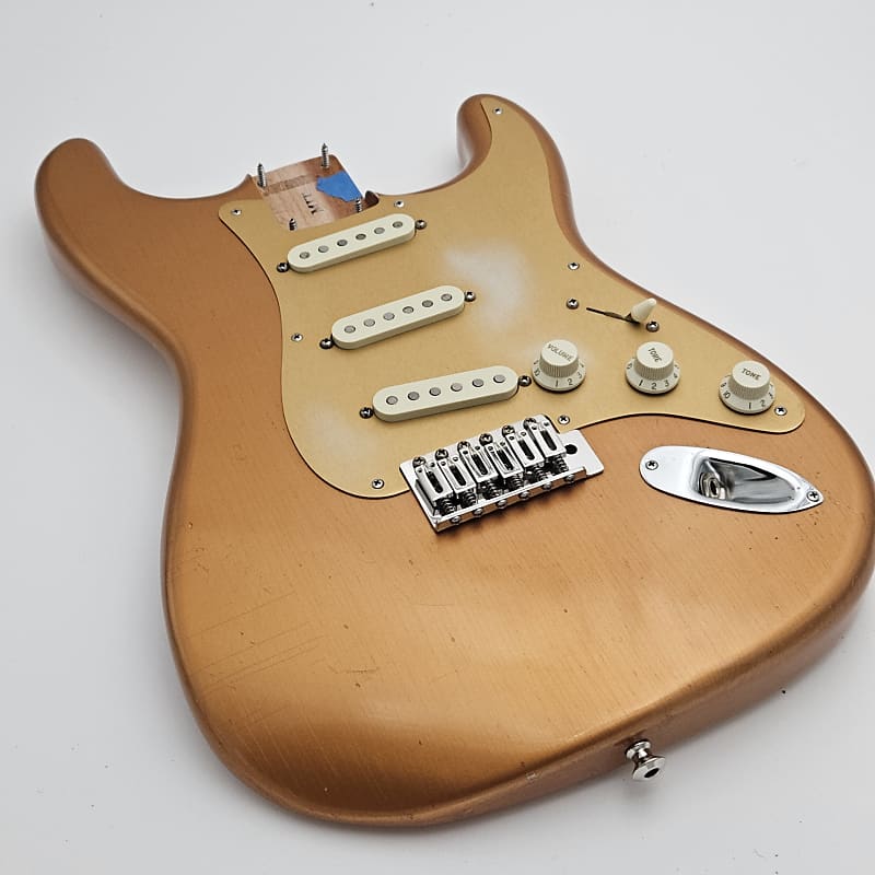 MJT Loaded Strat Body | Reverb
