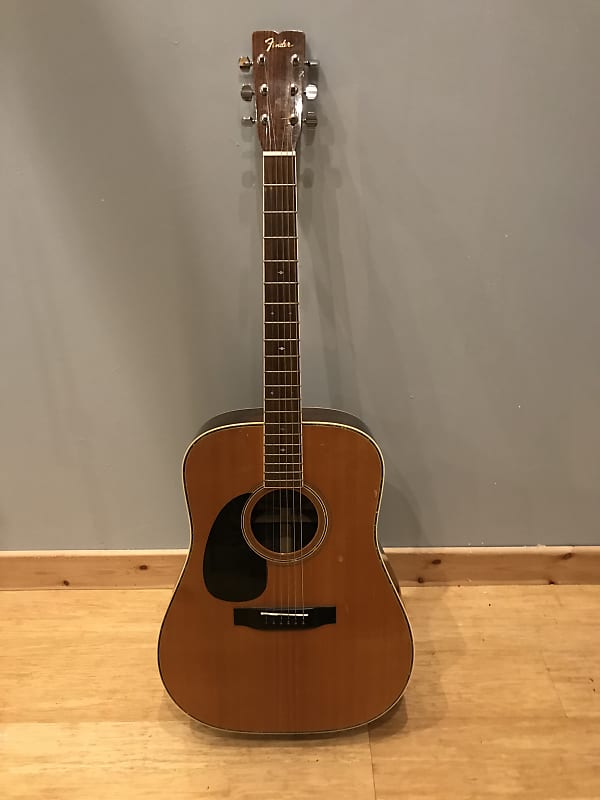 1970s Fender F65 Left Handed Acoustic | Reverb