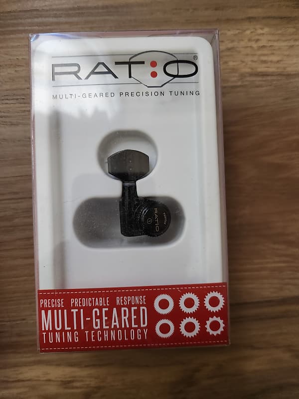 Graph Tech Ratio locking staggered 2021 - Black | Reverb