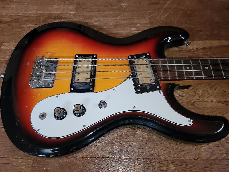 Vintage 70's Univox Hi Flyer Bass | Reverb