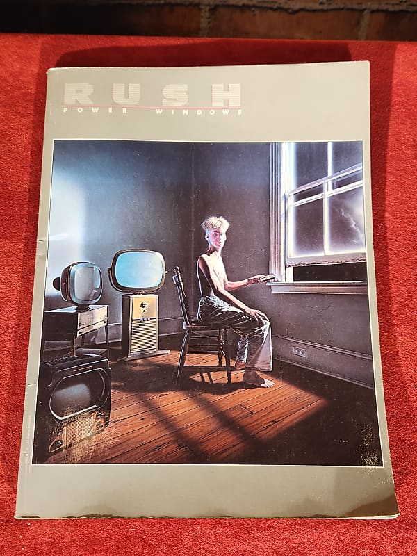 Vintage 1985 "Rush: Power Windows" Rare Songbook | Reverb