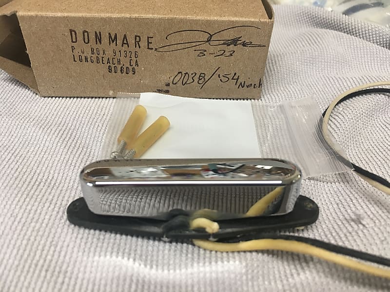 Don Mare 54 Neck Pickup with Chrome Plated Cover- New in Box! | Reverb