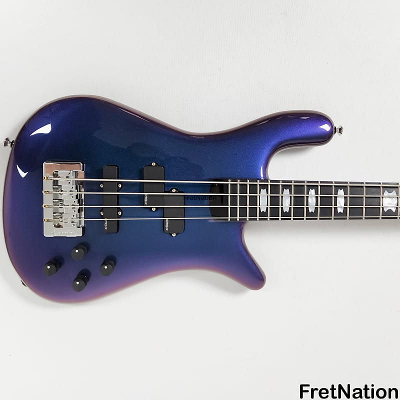 Spector USA NS-2 4-String Bass Blue-Purple Colorshift Finish | Reverb