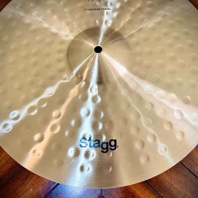 Stagg 17” Genghis Medium Crash Cymbal | Reverb