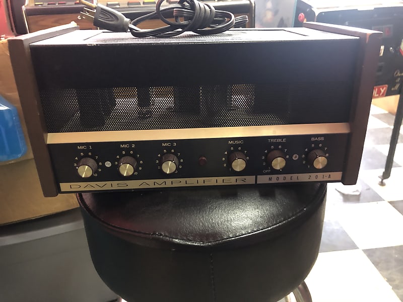 JW Davis Amp 1960-1970 Brown and black | Reverb
