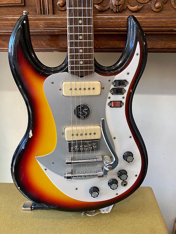 STANDEL Custom Deluxe 1966 sunburst | Reverb