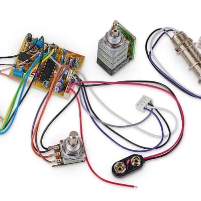 Warwick MEC Preamp, 3-Band Thumb Bass style system 4-holes | Reverb