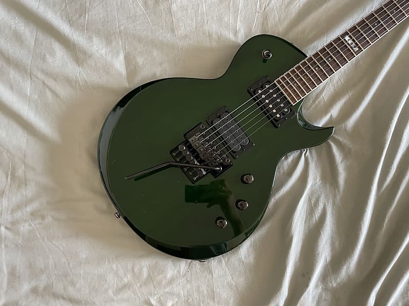 ESP Eclipse 1995 - green - Floyd Rose | Reverb