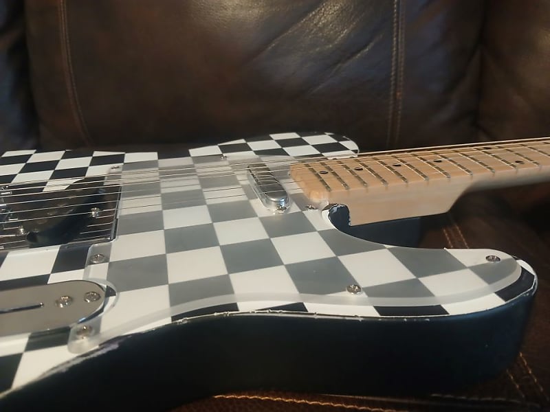 Clear Telecaster 5 Hole Pickguard - Single Coil | Reverb