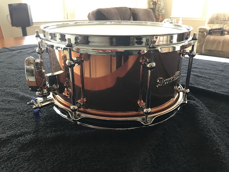 Dunnett Classic Copper 6 1/2" x 13" Snare Drum | Reverb