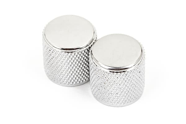 Fender Tele/P.Bass Knobs Chrome | Reverb UK