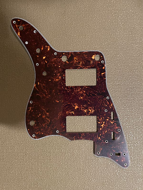Jazzmaster turtle shell pick guard for humbuckers | Reverb