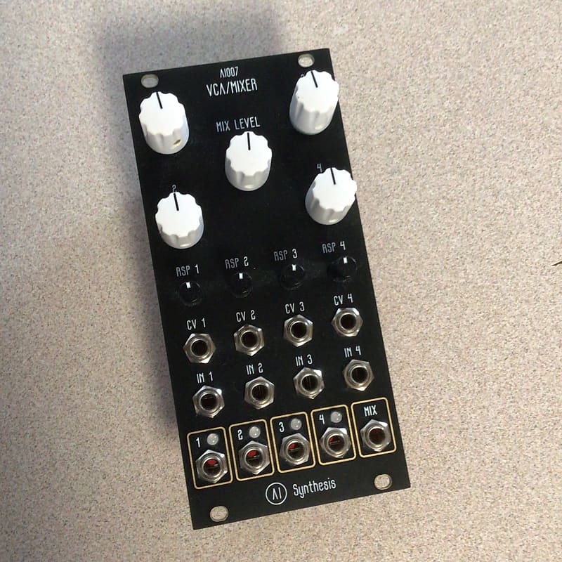 AI Synthesis Quad VCA 2022 - Black | Reverb