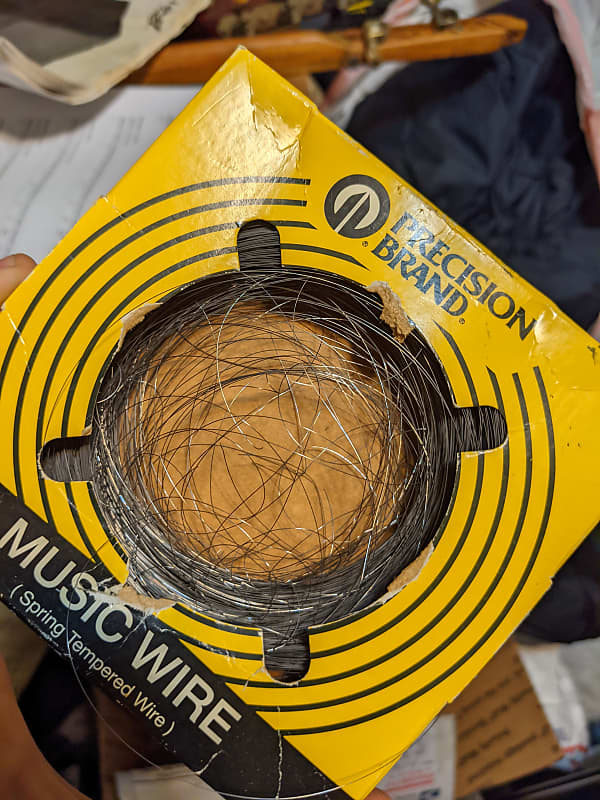 Precision Brand .007 - 7 gauge string roll | Reverb