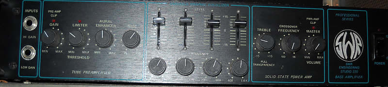 SWR Studio 220 Bass Amp | Reverb