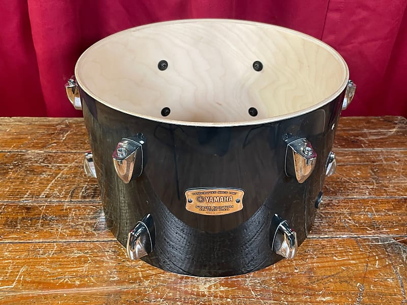 2015 Yamaha Stage Custom 8x12 Tom Drum Shell Raven Black | Reverb