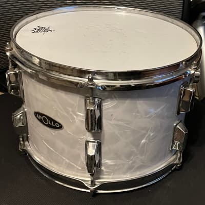 Apollo 3 Piece Drum Set Late 70's - Antique White Pearl w/ | Reverb