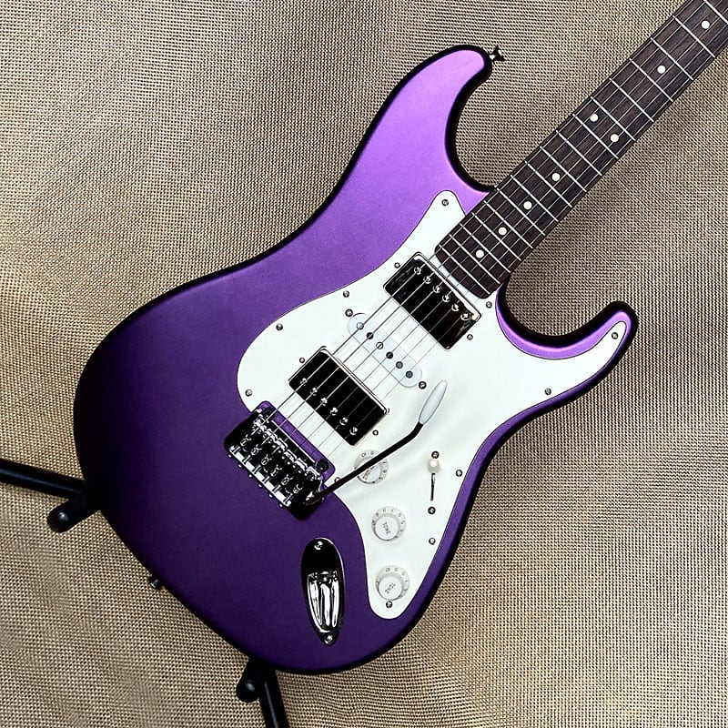 LsL Saticoy One Custom Shop HSH, Metallic Purple Strat with | Reverb