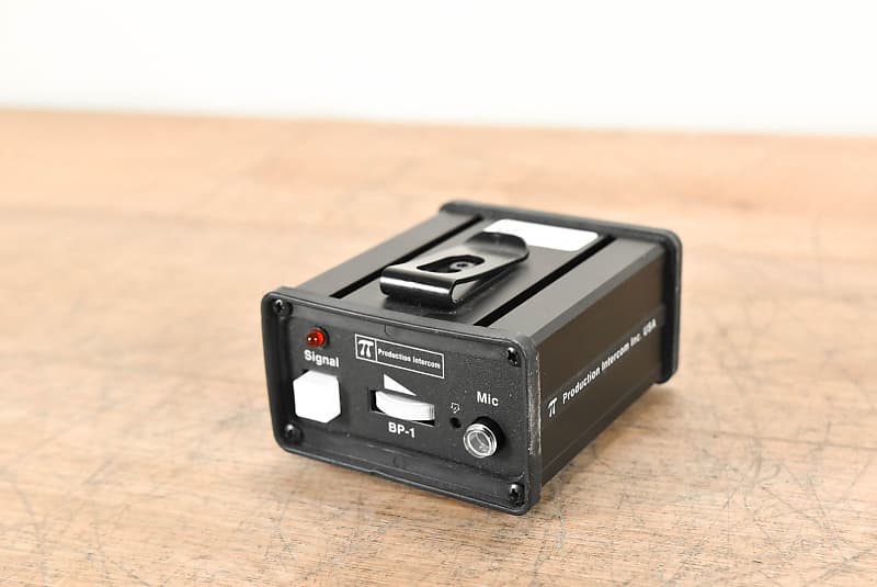 Production Intercom BP-1 Single-Circuit Headset Station Belt | Reverb